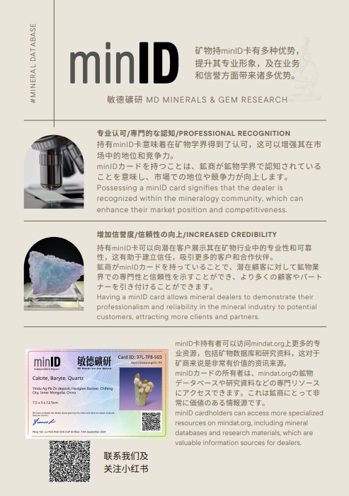 MDmineralresearch 敏德礦研